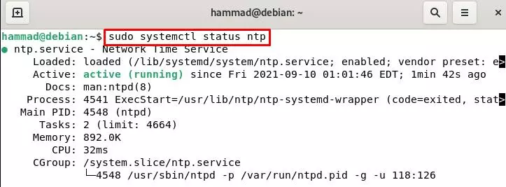 Hvordan finder jeg min NTP-server i Debian 2944_4