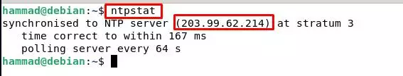 Debian-da NTP serverimni qanday topsam bo'ladi? 2944_9