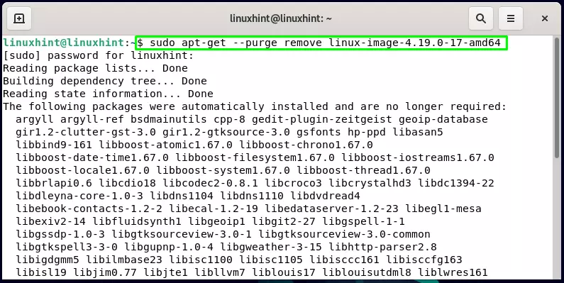 Debian 11 dan eski yadrolarni qanday olib tashlash mumkin 2947_5