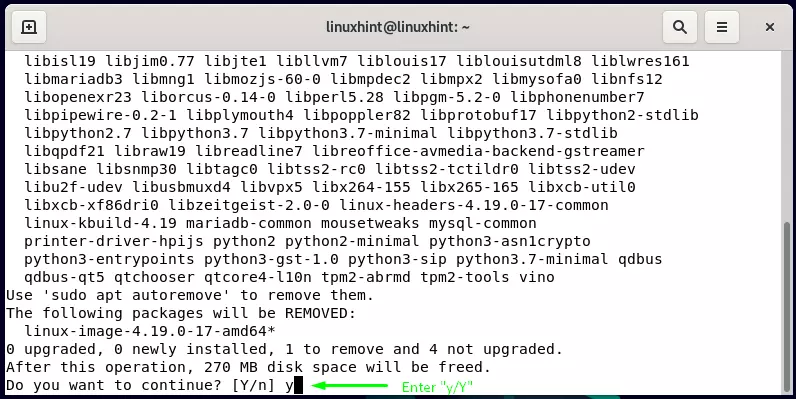 Debian 11 dan eski yadrolarni qanday olib tashlash mumkin 2947_6