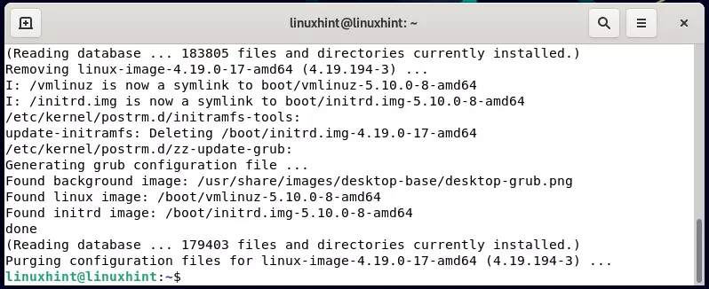 Як выдаліць старыя ядра з Debian 11 2947_7