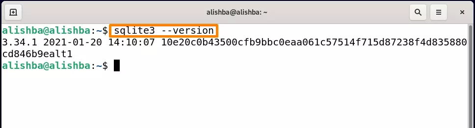 Az SQLite telepítése Debian 11-re 2959_4