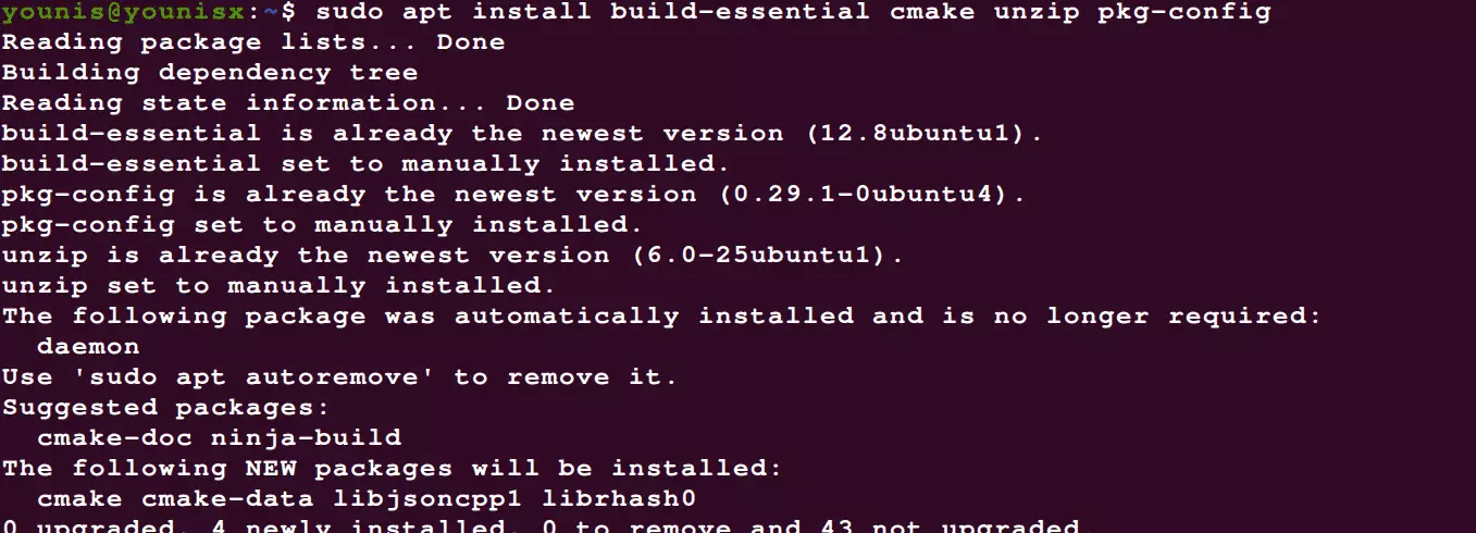 Ubuntu 20.40 میں OpenCV کے ساتھ شروعات کرنا 2998_2