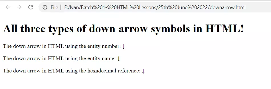 Koodu akara HTML Arrow ala 3039_8