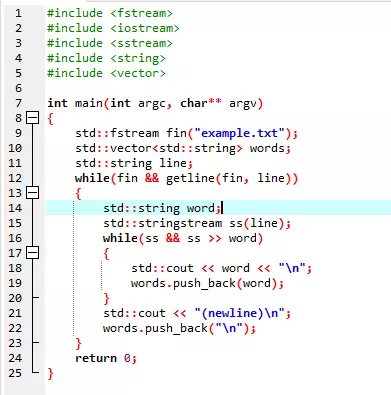 Skaityti tekstinį failą į 2d masyvą C++ 3106_1