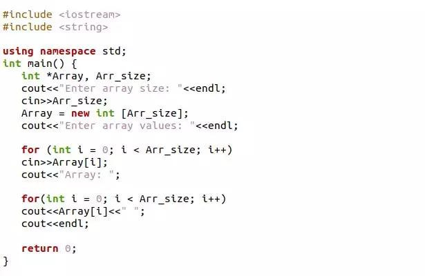 Fout iso C++ verbied Variable Length Array 3109_1