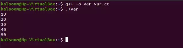 Error iso C++ Ipinagbabawal ang Variable Length Array 3109_4