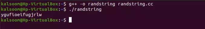 Random String Generator C++ 3121_2
