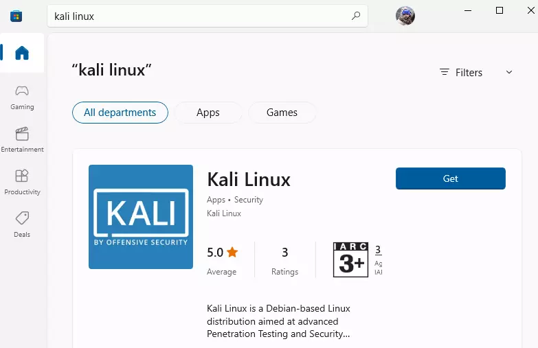 Installeer Kali Linux op Windows met WSL 3148_7