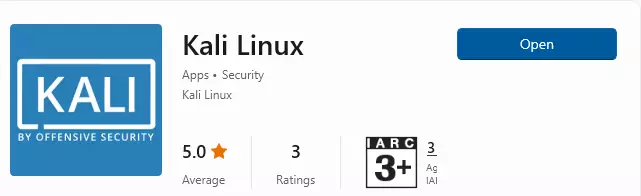 Suiteáil Kali Linux ar Windows ag baint úsáide as WSL 3148_9