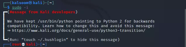 నేను Kali Linuxలో రూట్ అనుమతిని ఎలా పొందగలను? 3153_8
