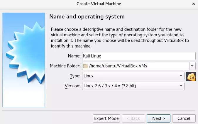 Ako emulovať Kali Linux ako virtuálny stroj 3154_3