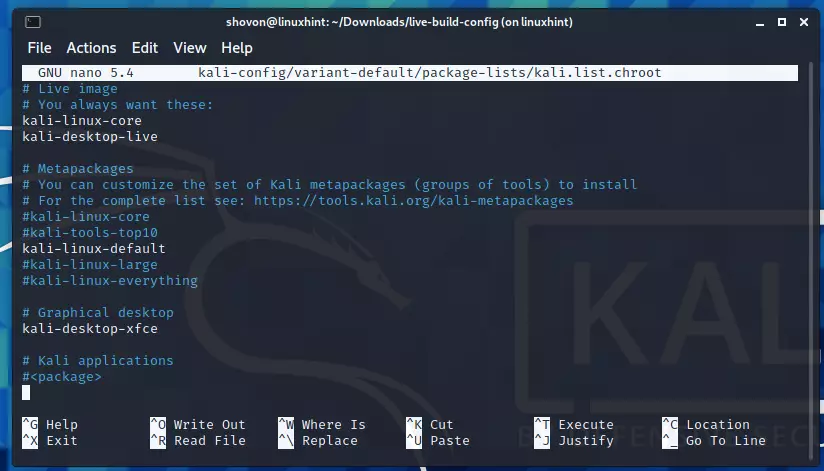 Ako si vytvoriť svoj vlastný Kali Linux ISO 3155_20