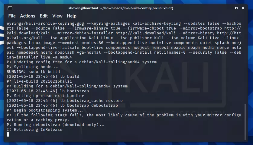 Ako si vytvoriť svoj vlastný Kali Linux ISO 3155_27
