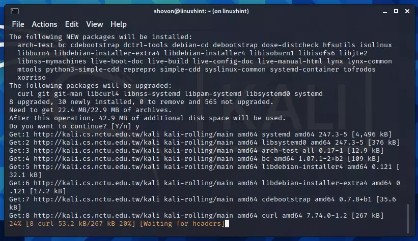 Ako si vytvoriť svoj vlastný Kali Linux ISO 3155_5