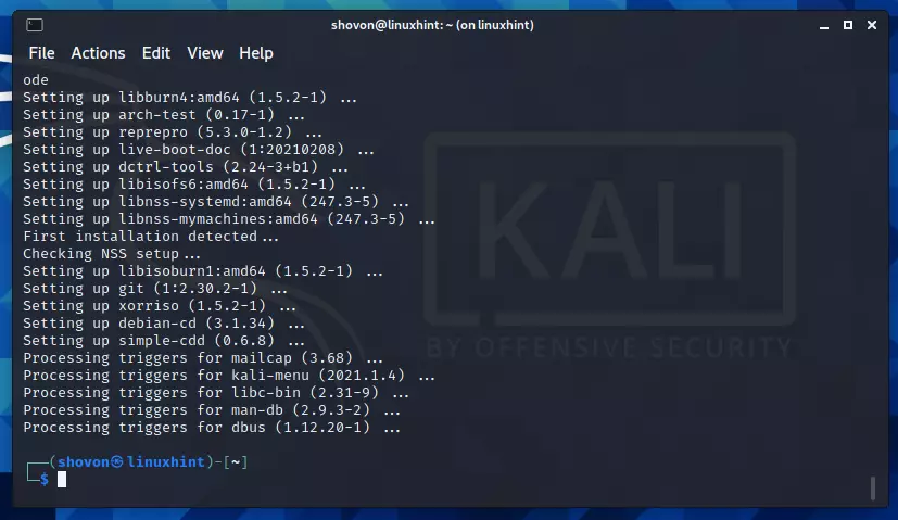 Ako si vytvoriť svoj vlastný Kali Linux ISO 3155_7