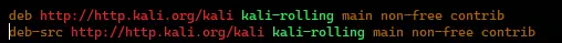 როგორ აღვადგინოთ წყაროს პაკეტი Kali Linux-ში 3160_1