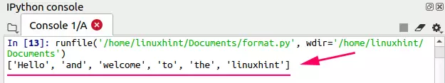 Ang split() Function sa Python 3191_1