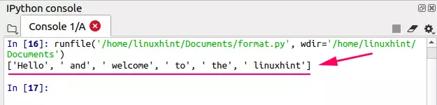 A função split() em Python 3191_2