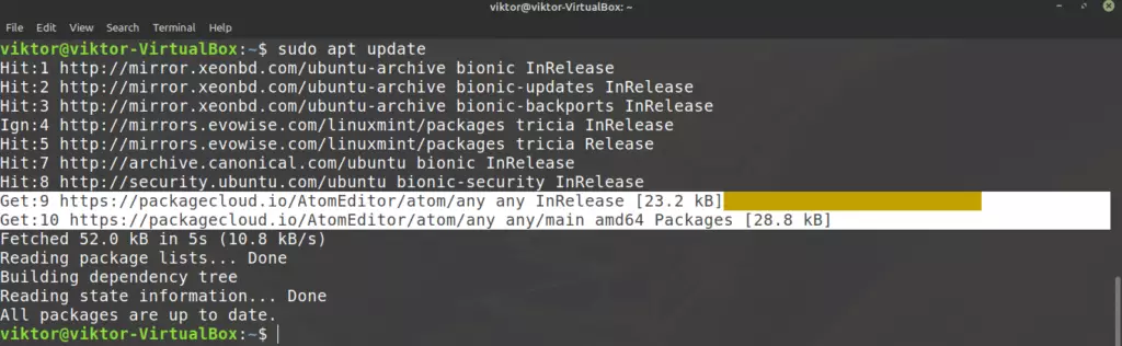 Ungasifaka kanjani futhi usebenzise i-Atom Text Editor ku-Linux Mint 3197_6