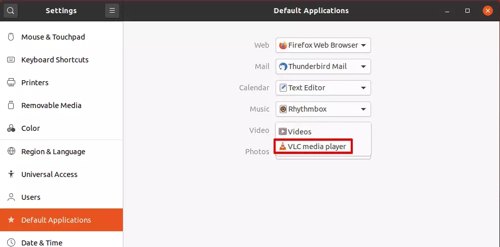 Како да инсталирате VLC Media Player на Ubuntu 20.04 3203_11