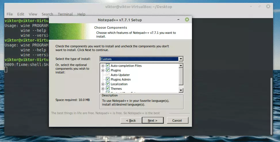 Kako namestiti Wine na Linux Mint za združljivost sistema Windows 3207_21