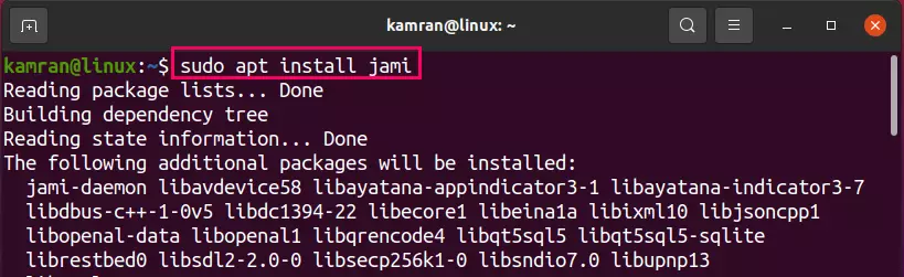 Как да инсталирате Jami (Ring) на Ubuntu 20.04 – алтернатива на Skype 3218_2