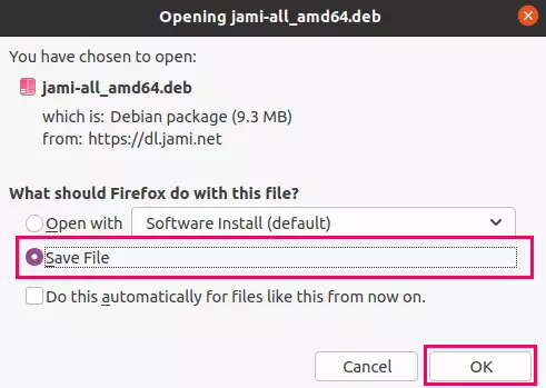 Как да инсталирате Jami (Ring) на Ubuntu 20.04 – алтернатива на Skype 3218_5