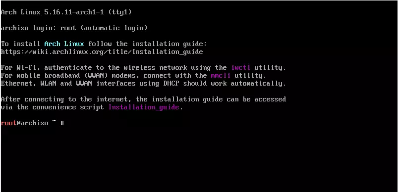 Cara Instal Arch Linux saka USB 3222_9