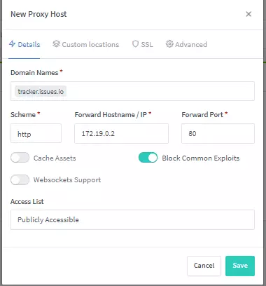 Yuav siv Nginx Proxy Manager li cas 3249_4