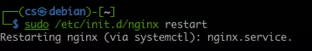 Atombohy, atsaharo ary avereno indray ny Nginx Web Server amin'ny Linux 3255_5