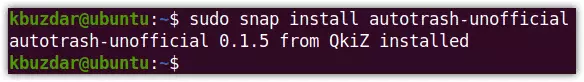 Kako automatski isprazniti smeće u Ubuntu 20.04