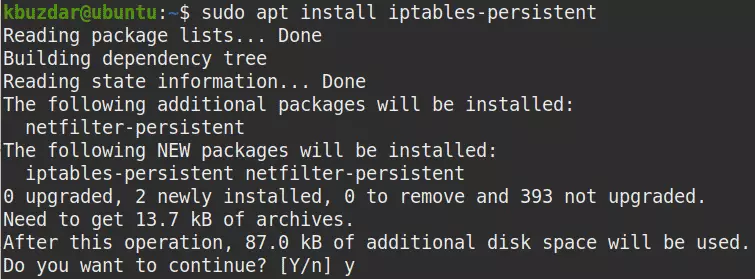 Як заблокувати або розблокувати запити ping на Ubuntu Server 20.04 LTS 3270_13