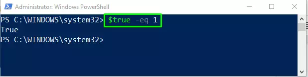 Powershell ቡሊያን | ተብራርቷል። 3291_5