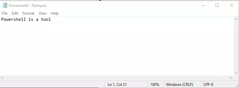 Giunsa Pagdugang ang Data sa usa ka File Gamit ang PowerShell 3294_2