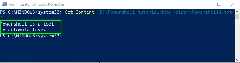 Adatok hozzáfűzése fájlokhoz PowerShell segítségével 3294_4