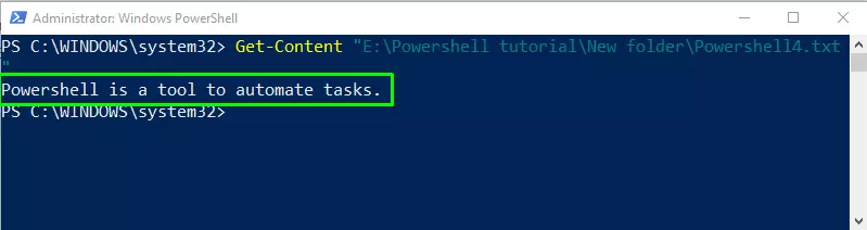 Comment ajouter des données à un fichier à l'aide de PowerShell 3294_7