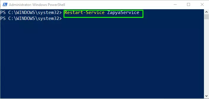 Hoe om 'n diens met PowerShell te herbegin 3297_3