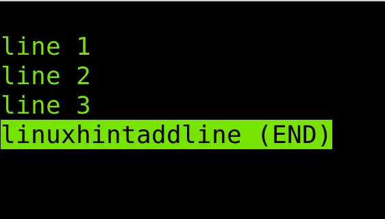 Kako dodati vrstico na konec datoteke v Linuxu 32_2