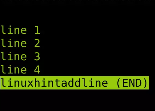 如何在 Linux 中的文件末尾添加一行 32_5