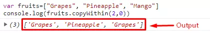 Mga Paraan ng Array sa JavaScript 3311_4