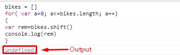 JavaScript'te Array shift() Yöntemi | Açıklama 3312_3