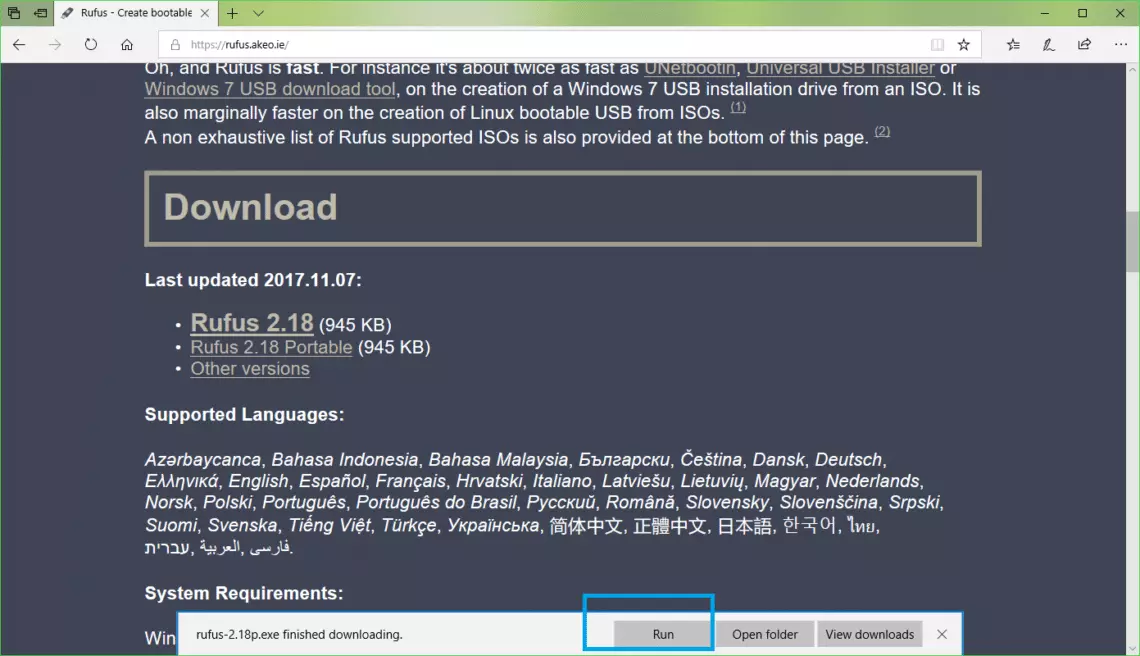 Rufus Bootable USB kugirango ushyire Ubuntu 18.04 LTS 3331_11