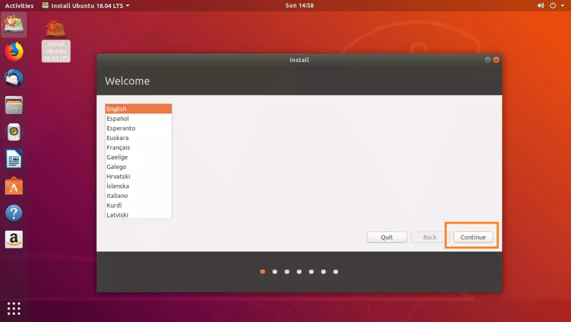 Rufus käivitatav USB Ubuntu 18.04 LTS installimiseks 3331_26