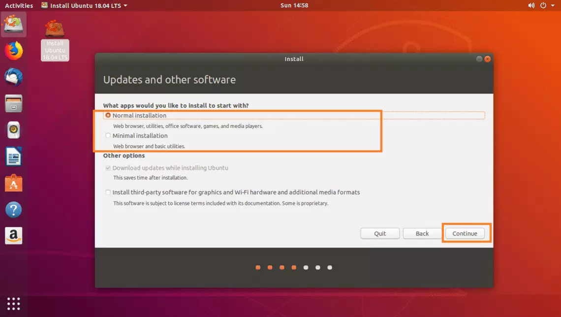 Ubuntu 18.04 LTS'yi Yüklemek için Rufus Önyüklenebilir USB 3331_28