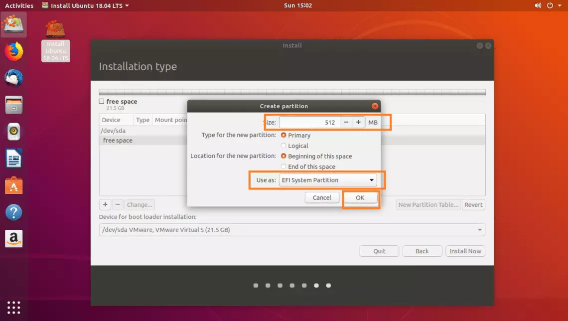 Ubuntu 18.04 LTS орнату үшін Rufus жүктелетін USB 3331_34