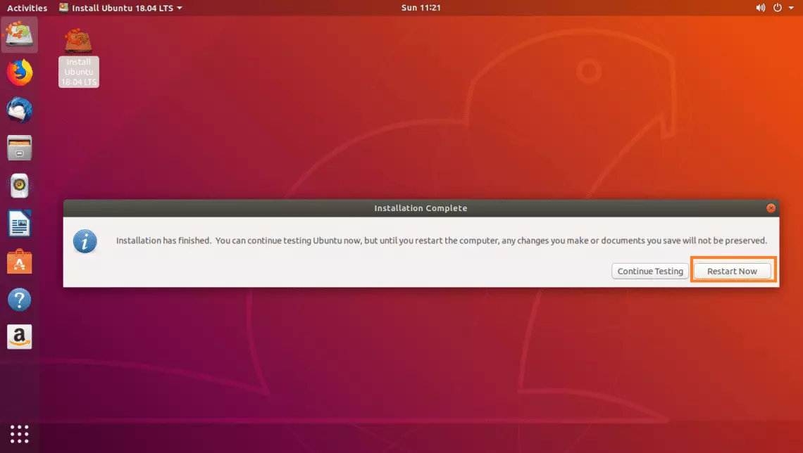 Rufus Bootable USB iji wụnye Ubuntu 18.04 LTS 3331_42