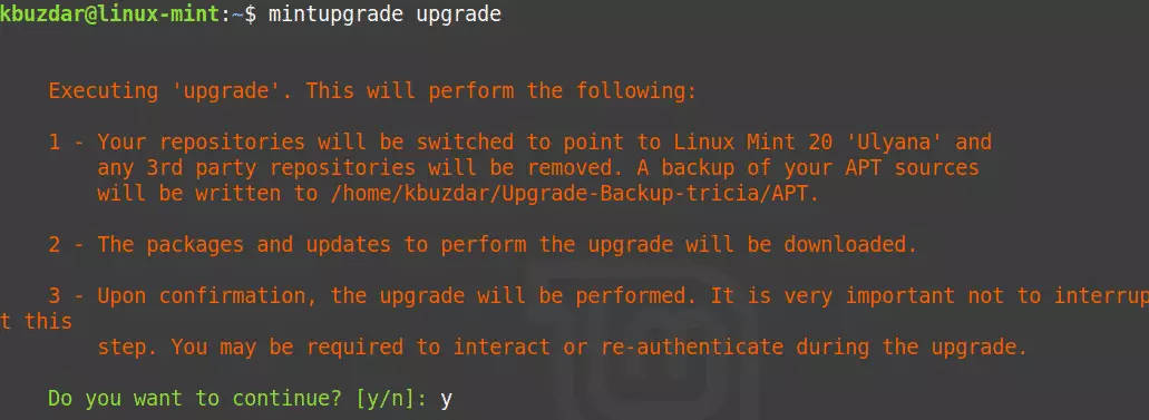 Αναβάθμιση από Linux Mint 19.3 σε Linux Mint 20 3335_5