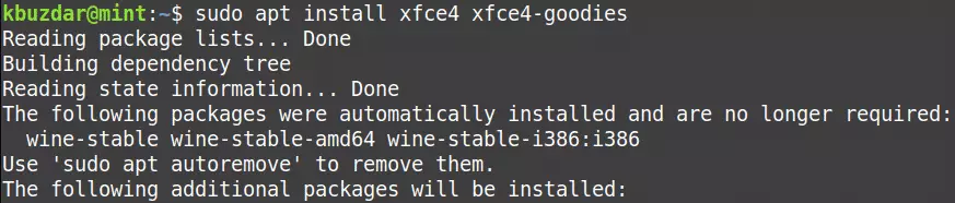 Fi olupin VNC sori Mint 20 Linux 3346_1