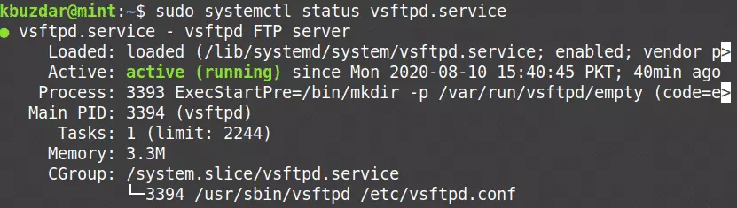 Instalați și configurați serverul FTP pe Linux Mint 20 3349_3